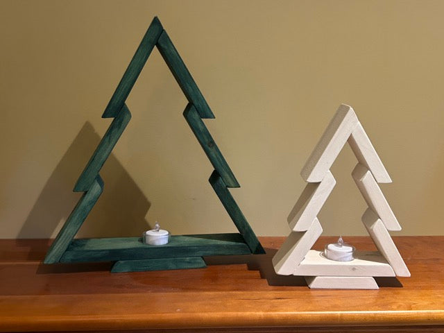 Rustic Christmas Tree Set - White Combo's – The Creative Den ...